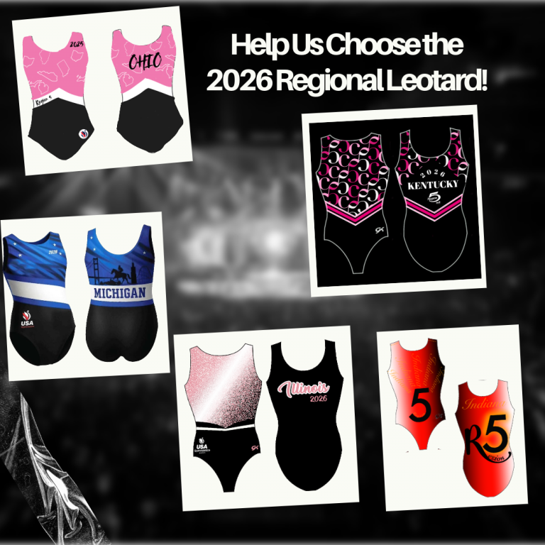 Help Us Choose the 2026 Regional Leotard! – Illinois USA Gymnastics